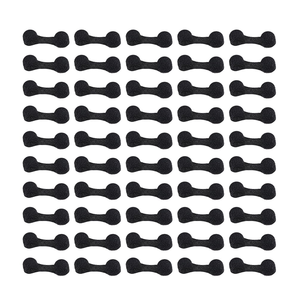 Mutmorningal 100pcs Disposable Nose Plug Sponge Nose Filter Plug ...