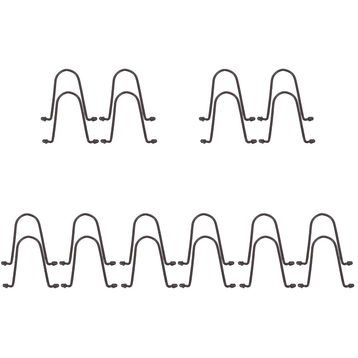 Mutmorningal 20 Pcs Rain Chain Hooks Metal Downspout Hooks Rain Chain ...