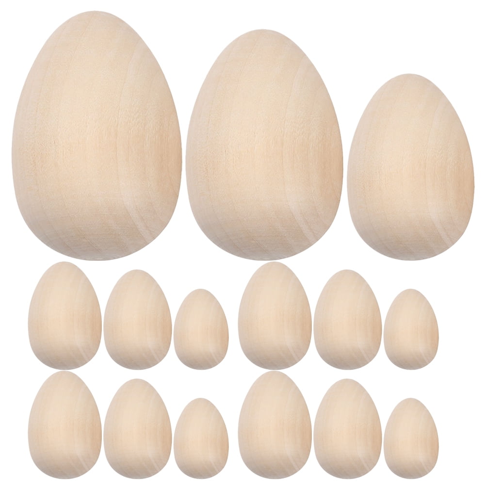 Mutmorningal 30Pcs Egg Shape Painting Toys Simulation Egg Decors ...
