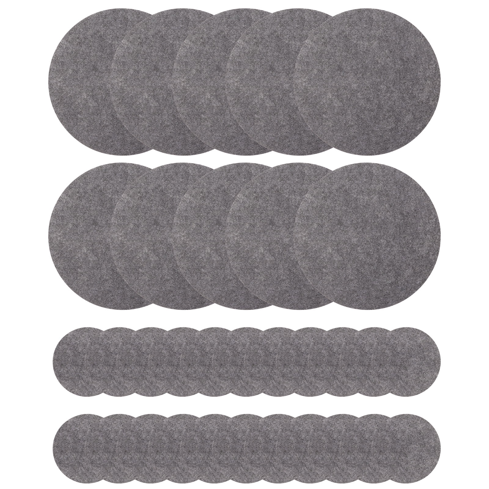 Mutmorningal 30pcs Felt Dish Dividers Round Shape Dish Protective Pad ...