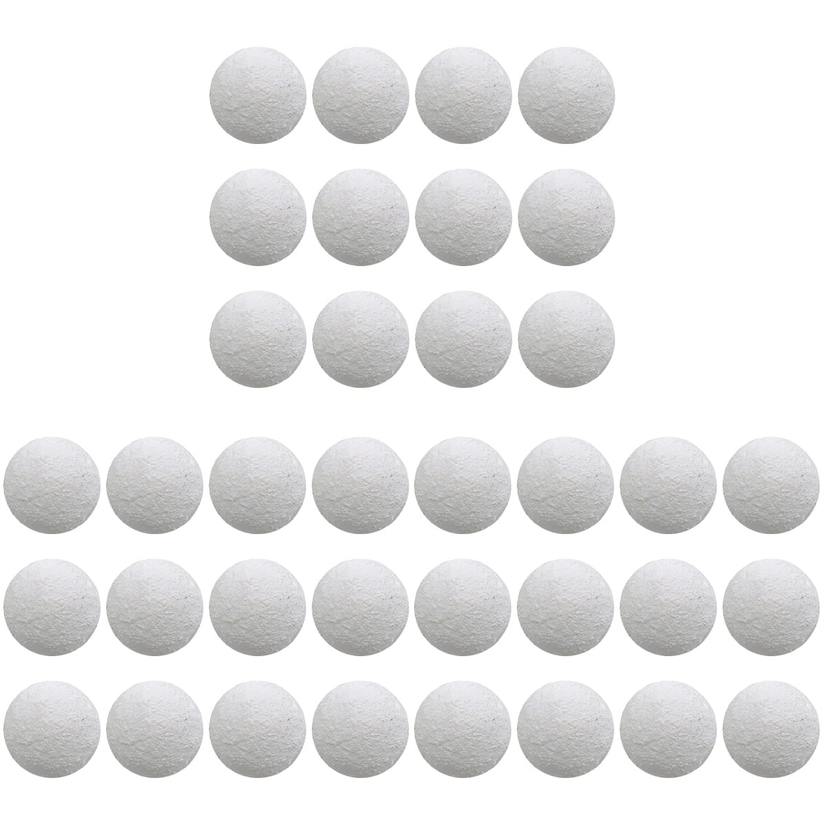 Mutmorningal 36-Piece Smooth Round Craft Set for Art Projects and ...