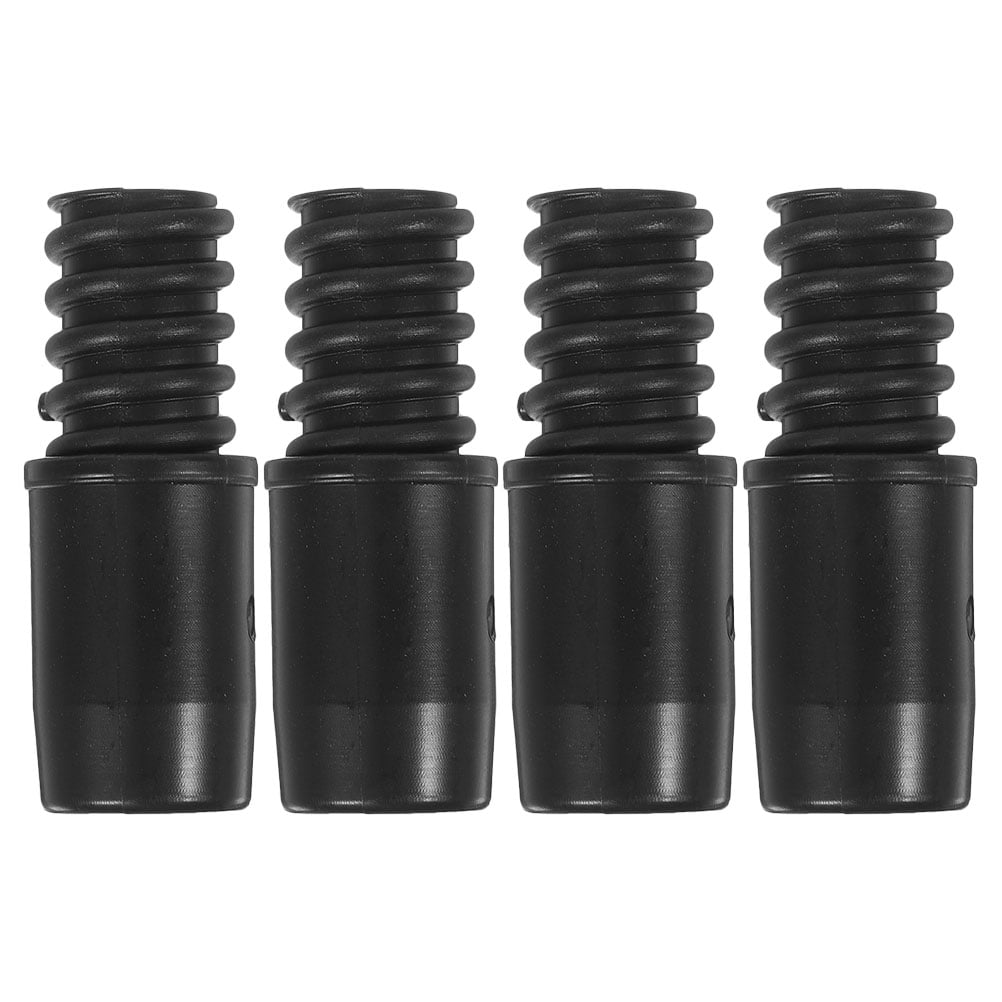 Mutmorningal 4Pcs Broom Extension Pole Adapter Tip Plastic Threaded ...