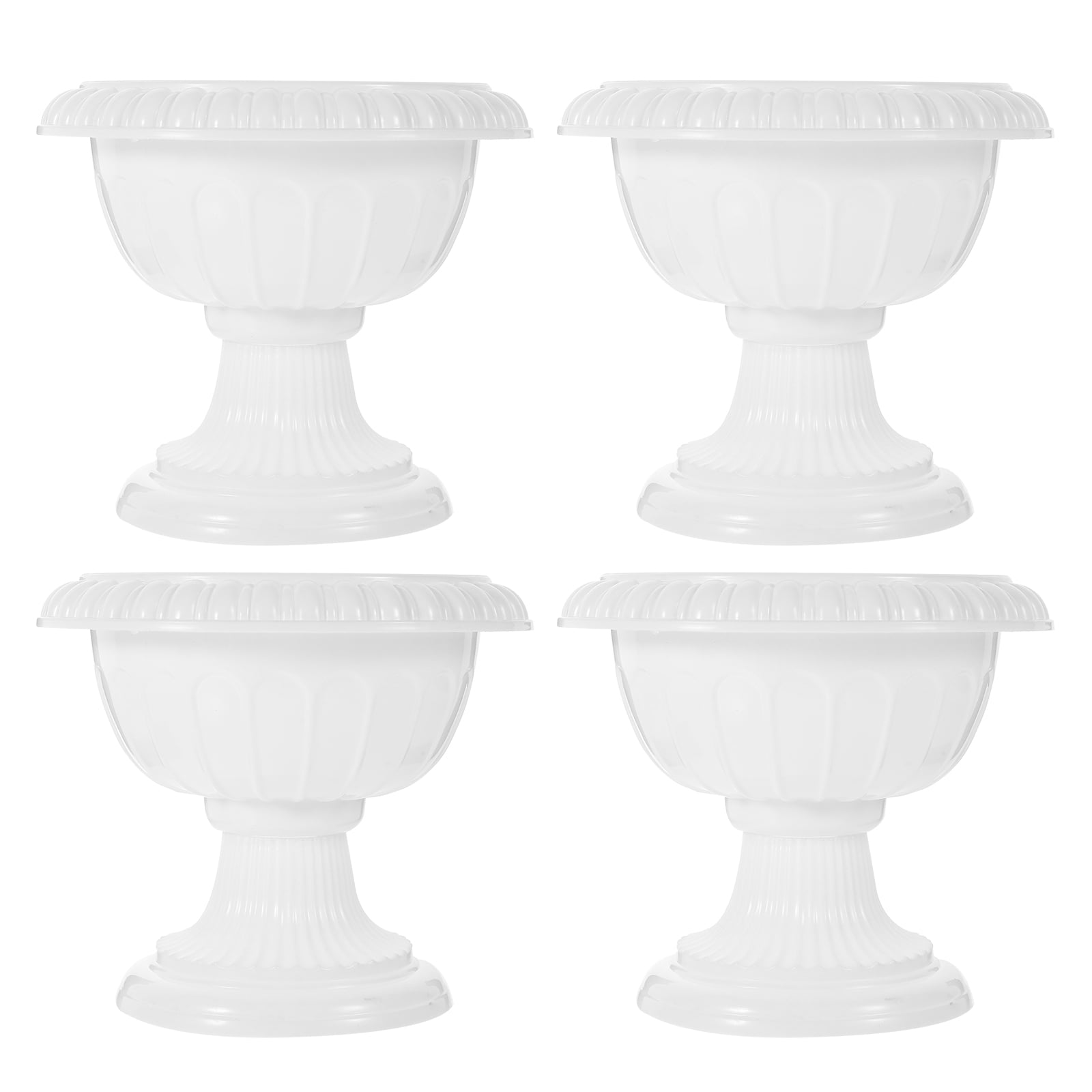 Mutmorningal 4Pcs Roman Style Planter Desktop Roman Planter Garden ...