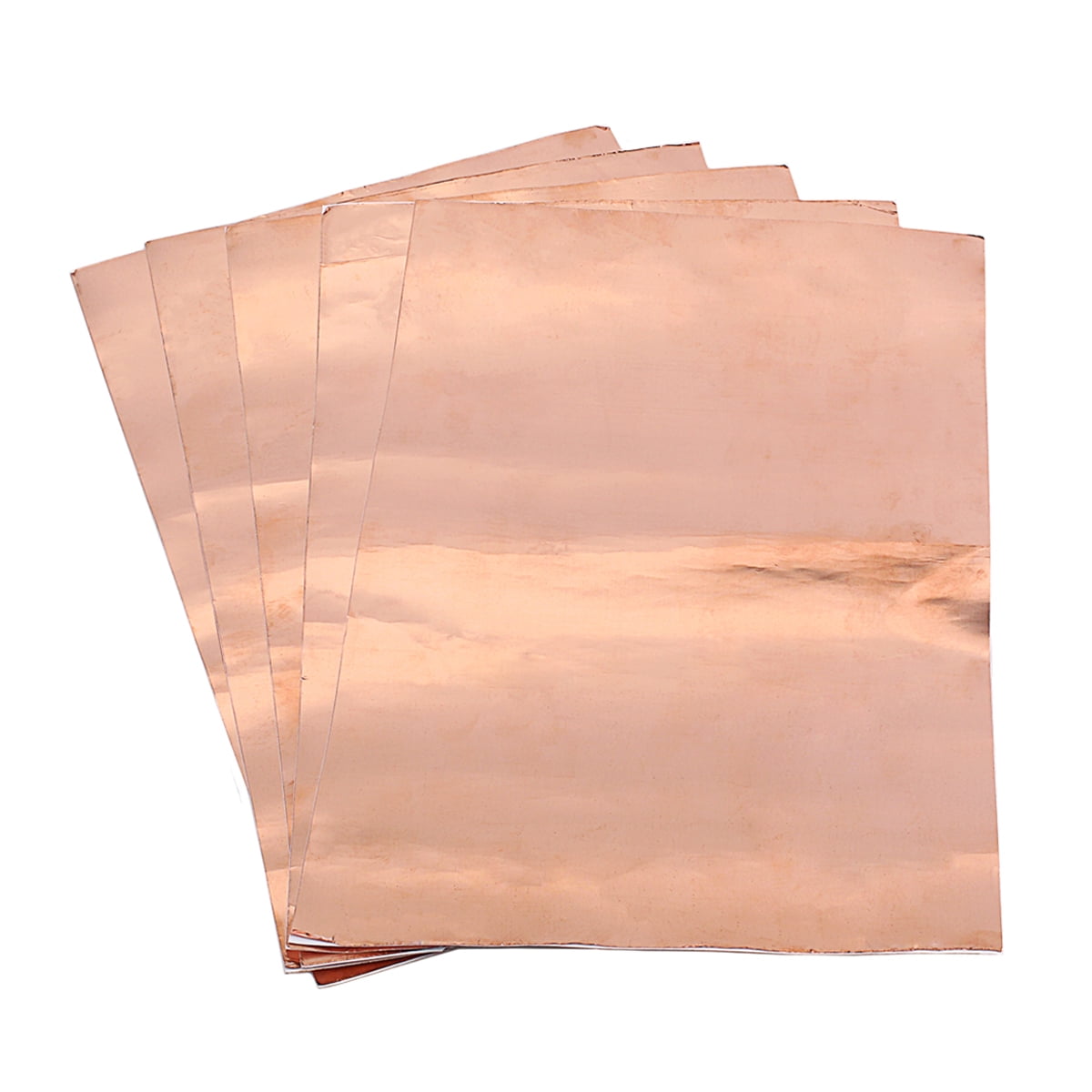 Mutmorningal 5 Pcs 300x200MM Copper Foil Sheets Paper Conductive Paper ...