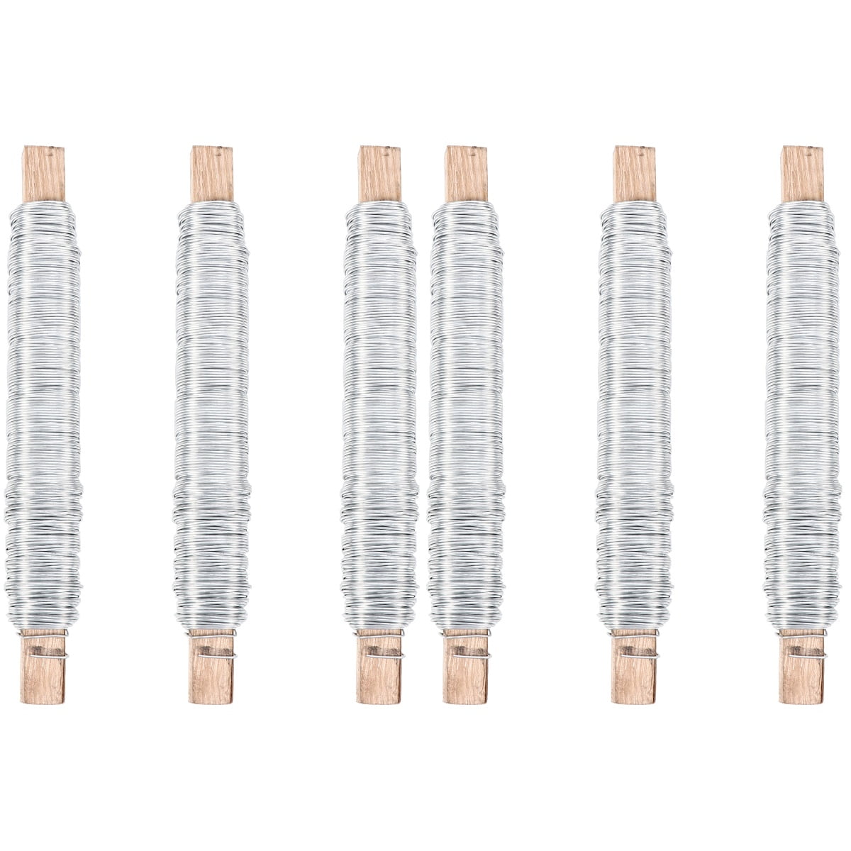 Mutmorningal 6 pcs Gardening Bundle Wires Coated Iron Wires DIY Tie ...