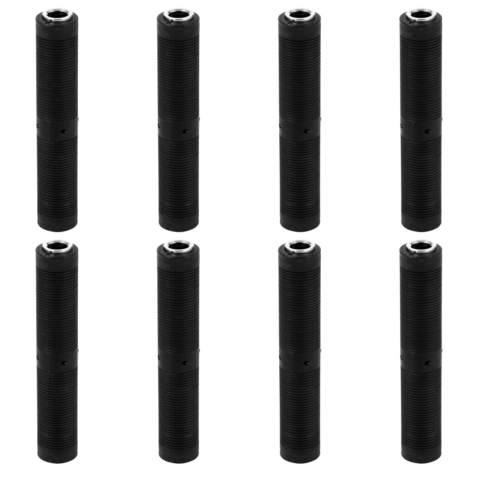 Mutmorningal 8pcs TRS Female to Female Coupler 6.35mm Guitar Audio ...