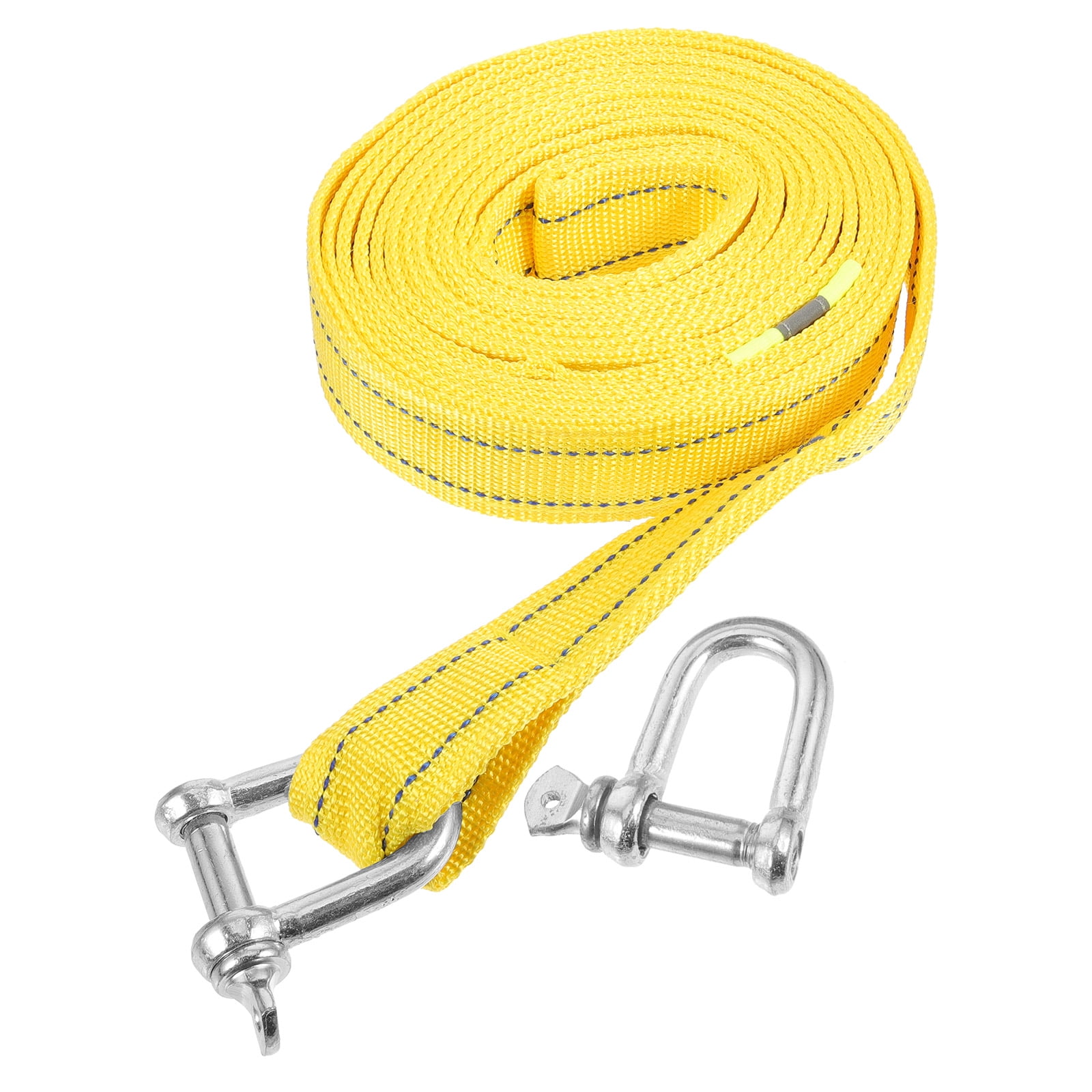 Mutmorningal Car Truck Tow Rope Nylon Winch Rope Truck Towing Rope Tow ...