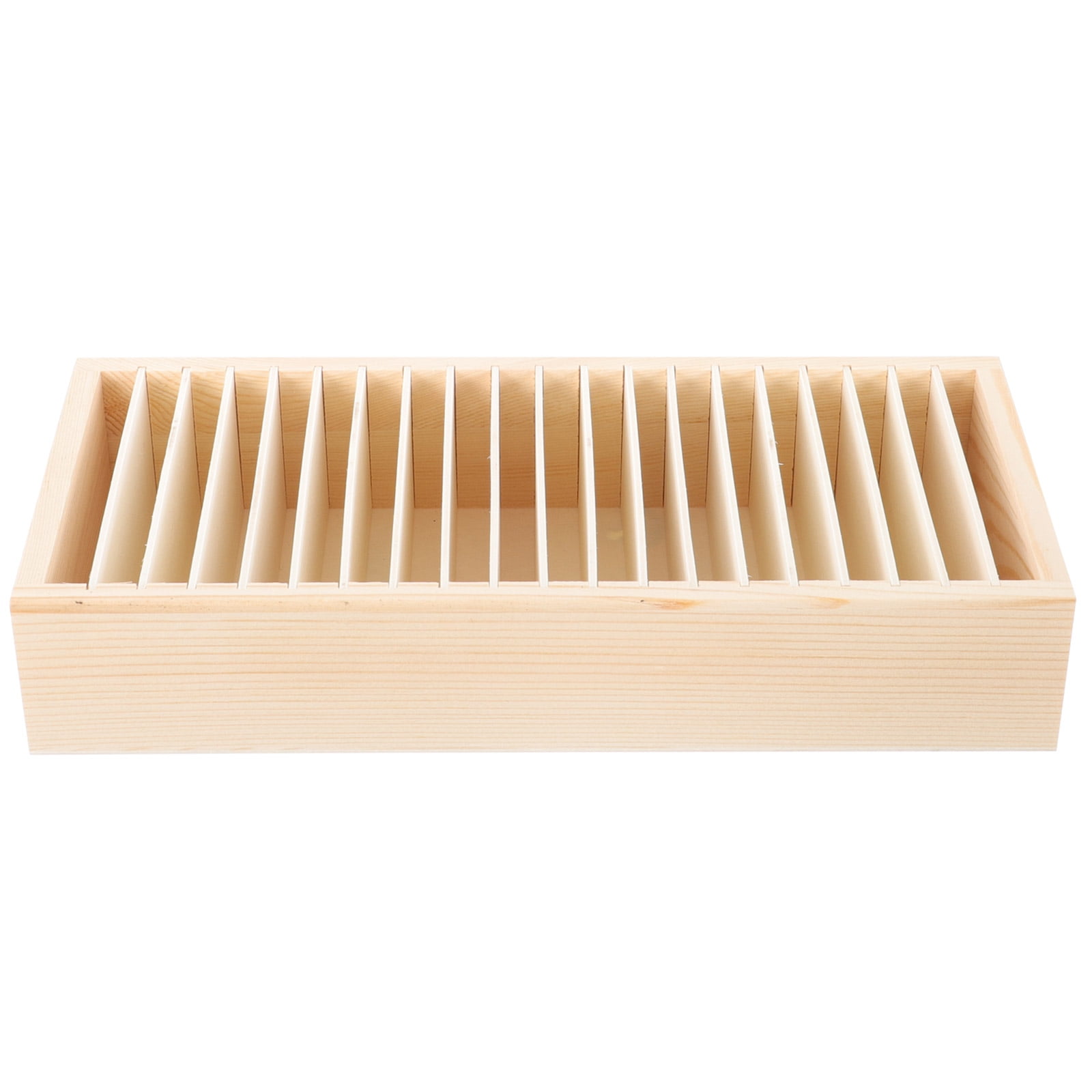Mutmorningal Desktop Ribbon Rack Flower Packing Ribbon Storage Box ...