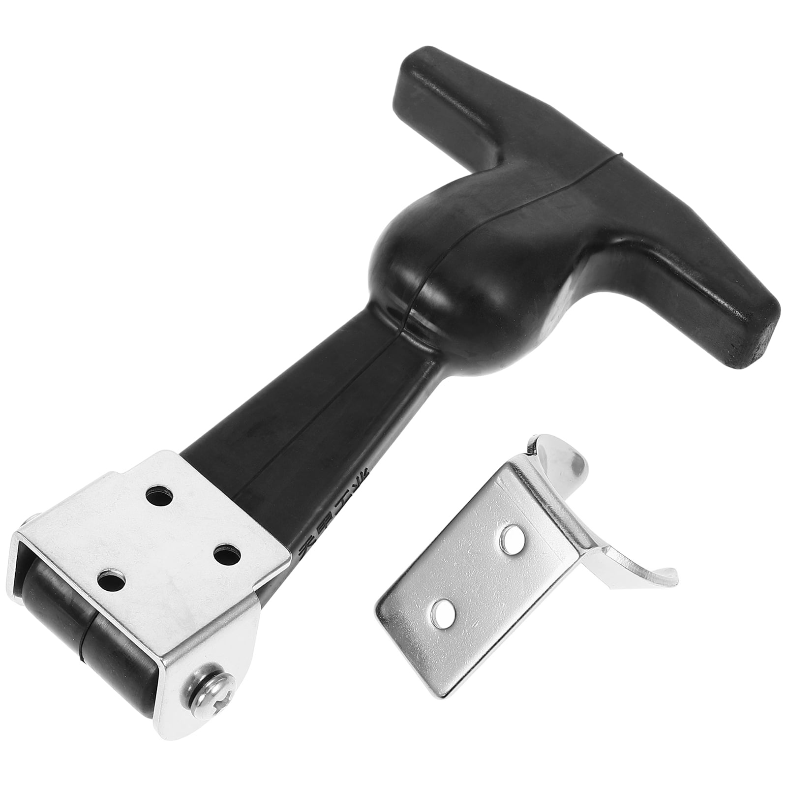 Mutmorningal T-handle Hasp Latch Rubber Elastic Car Hood Catch T-handle ...