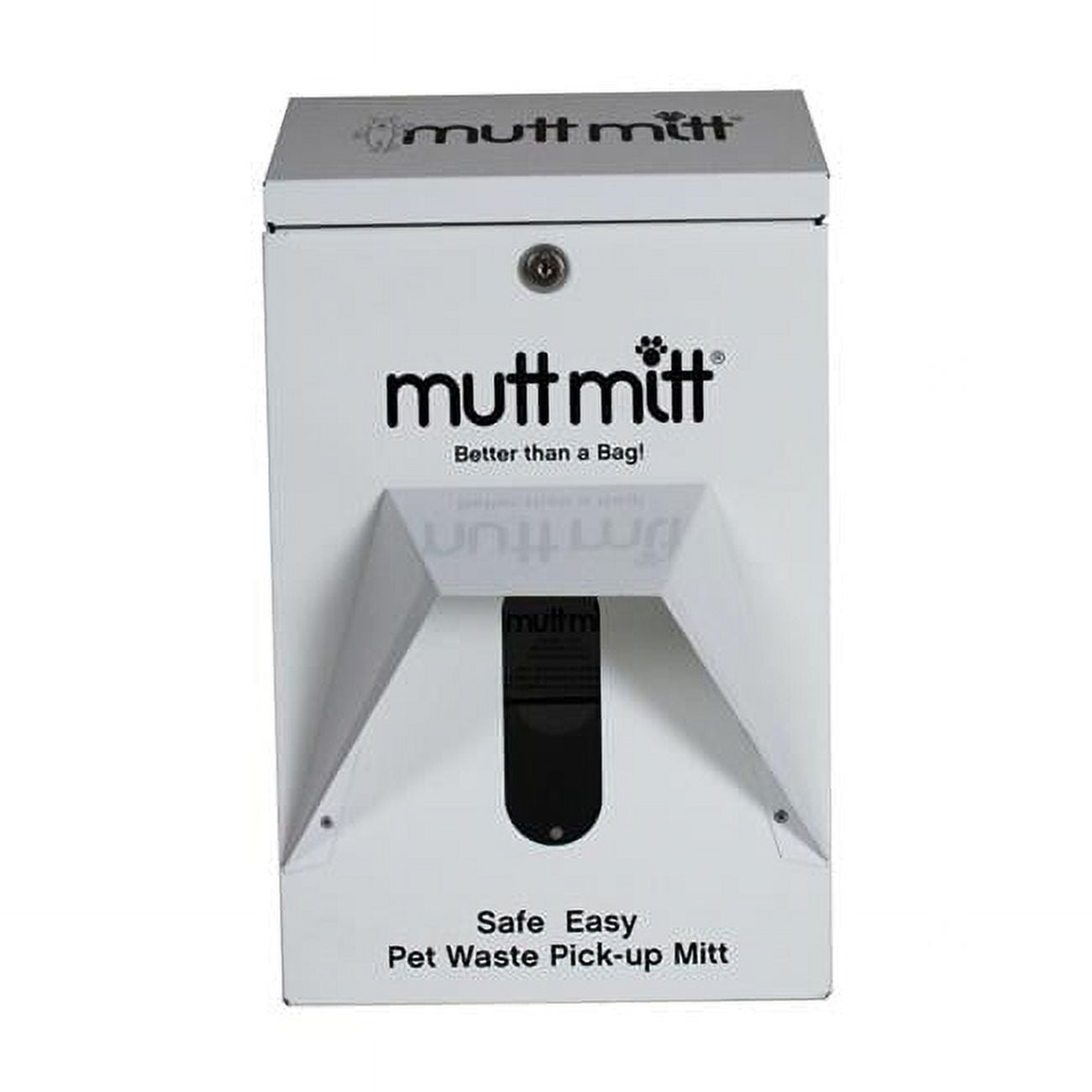 Mutt Mitt 2400 5 x 10 x 7 in. Dog Bag Dispenser - Built to Last, White ...