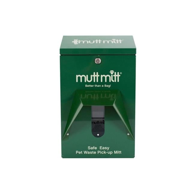 Mutt Mitt 2401 5 x 10 x 7 in. Dog Bag Dispenser - Built to Last, Green ...