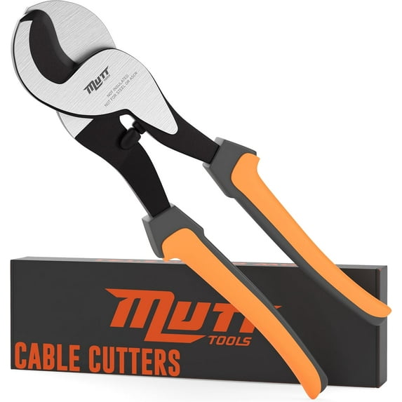 Mutt Tools 10 Inch Heavy Duty Cable Cutters for Electrical Wire ...