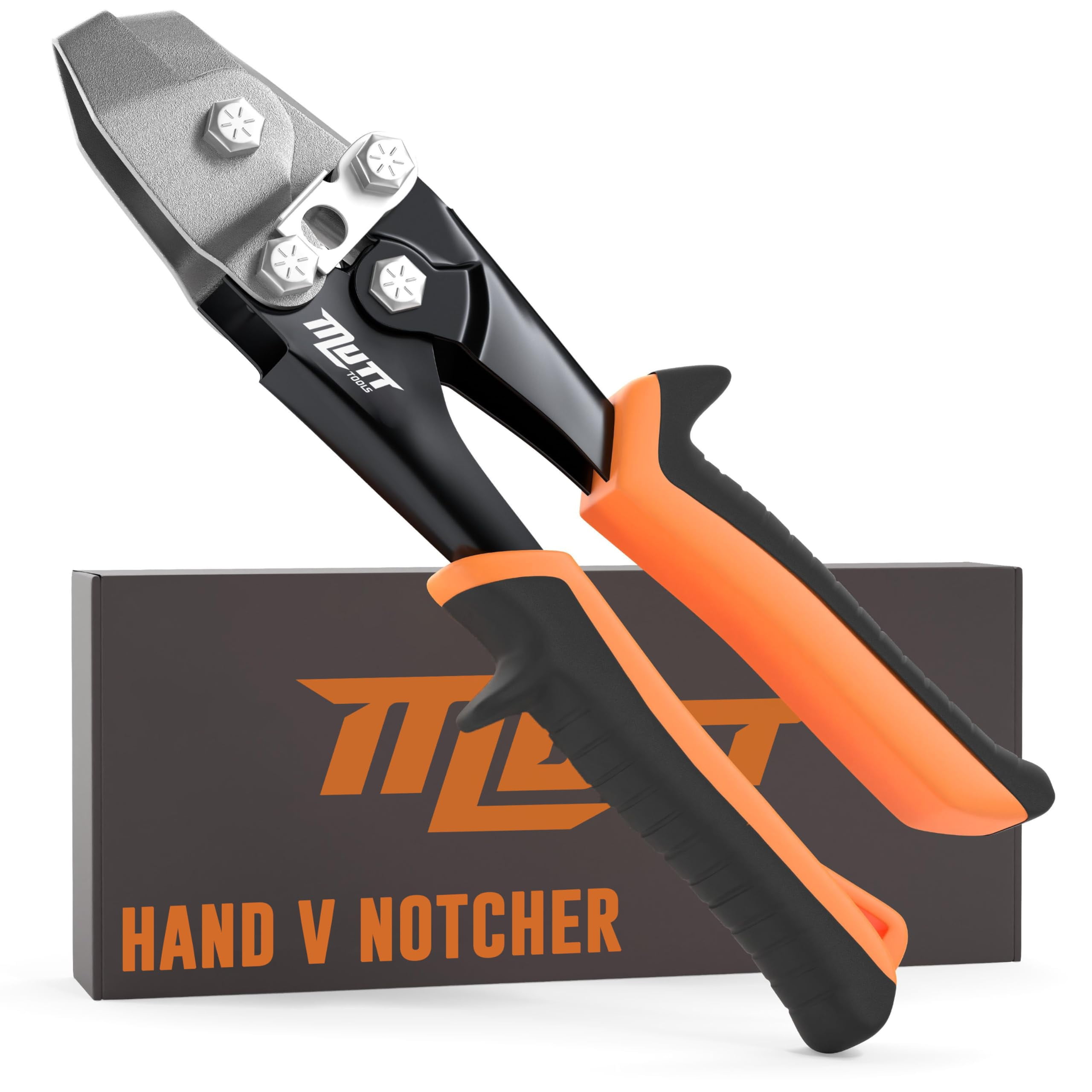 Mutt Tools 30° Sheet Metal Notcher for HVAC - Professional V Notcher ...