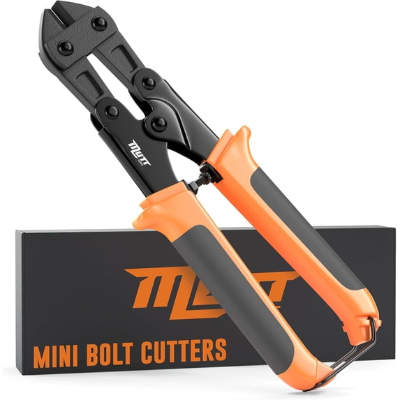 Mutt Tools 8" Mini Bolt Cutters – Heavy Duty CrMo Wire and Fence Cutter ...
