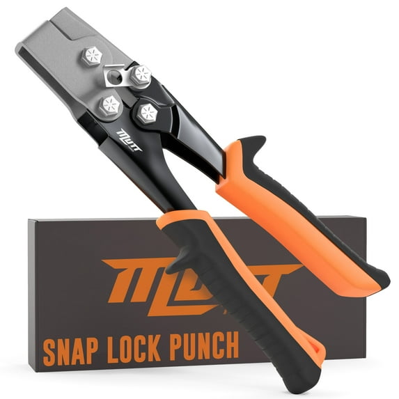 Mutt Tools Professional Snap Lock Punch - Heavy Duty Sheet Metal ...