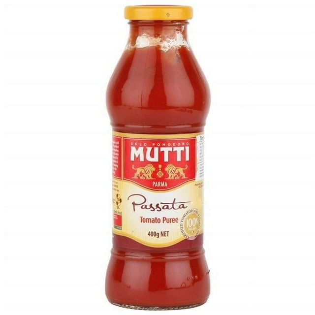 Mutti 306620 14 oz Passata Bottiglia Tomato Puree, Pack of 12 - Walmart.com