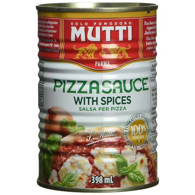 Mutti PizzaSauce with Spices 14 oz can - Walmart.com