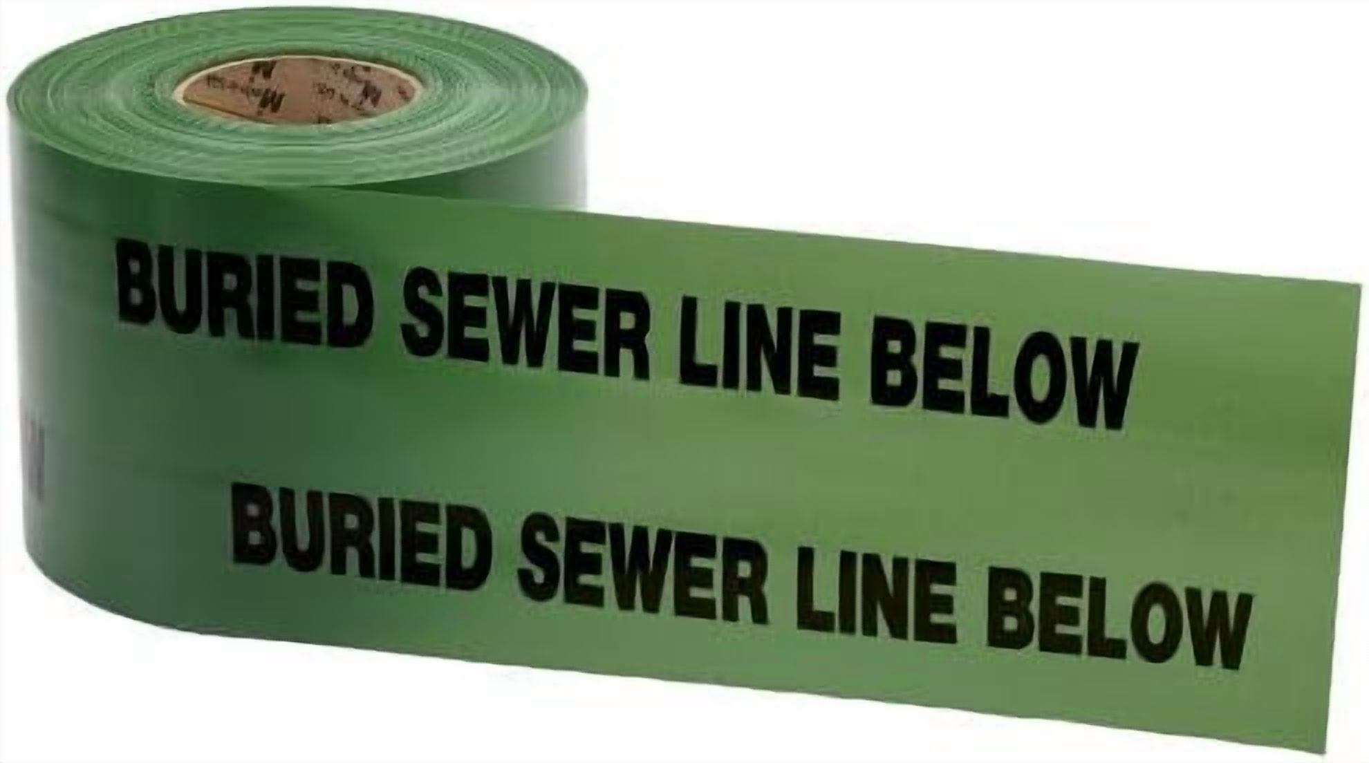 Mutual 17783 Polyethylene Non Detectable Underground Sewer Line Marking ...