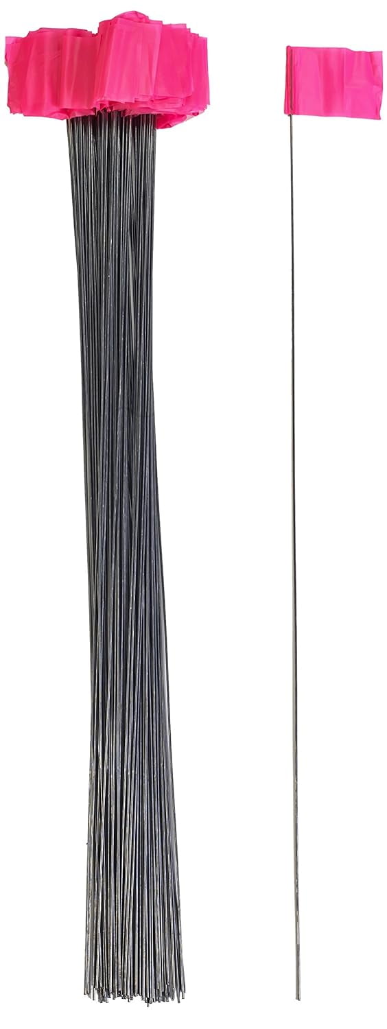 Mutual Industries 15901-175-21 Wire Marking Flags, 2.5"x 3.5"x 21 ...