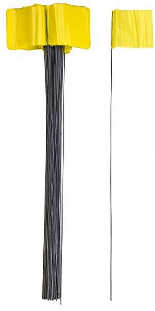 Mutual Industries 15901-41-30 Wire Marking Flags, 2.5"x 3.5"x 30 ...