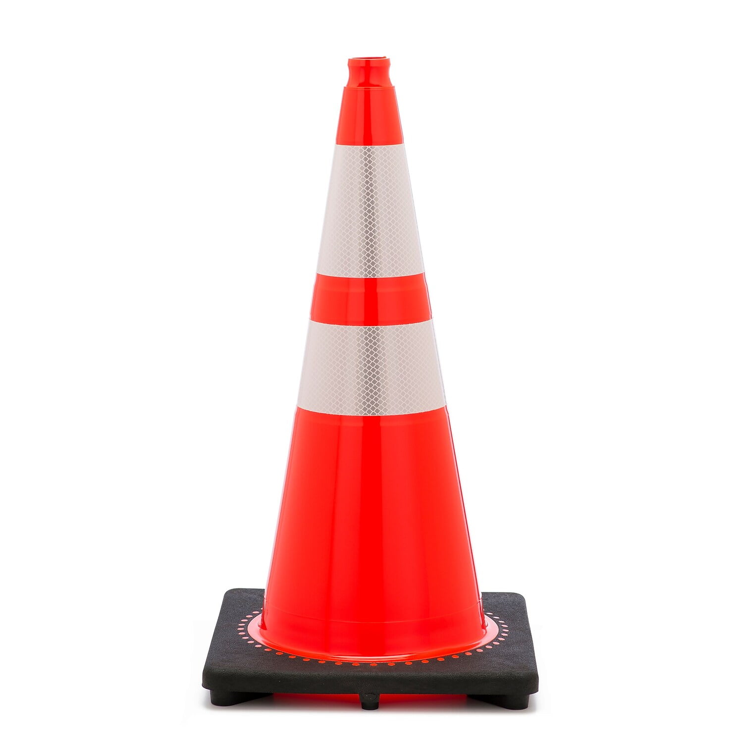 Mutual Industries 28"H Reflective Traffic Cone Orange 10 lbs. (17722 ...