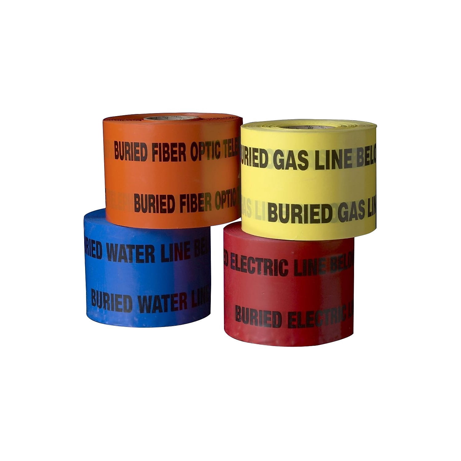Mutual Industries Electric Line Underground Marking Tape 6 X 1000