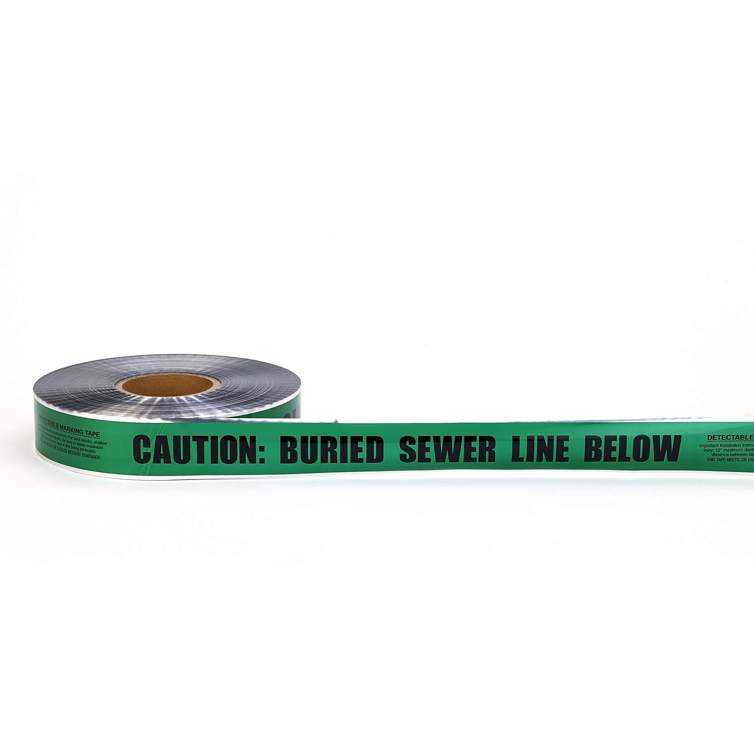 Mutual Industries "Sewer Line" Underground Detectable Tape 2" x 333.33 ...