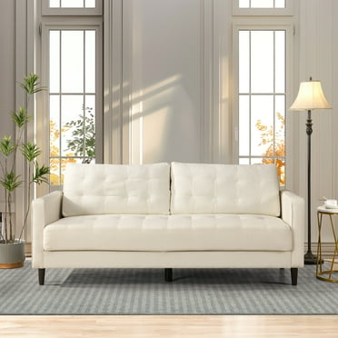 Mellow Hana Sofa, Dusty Blue Upholstered - Walmart.com