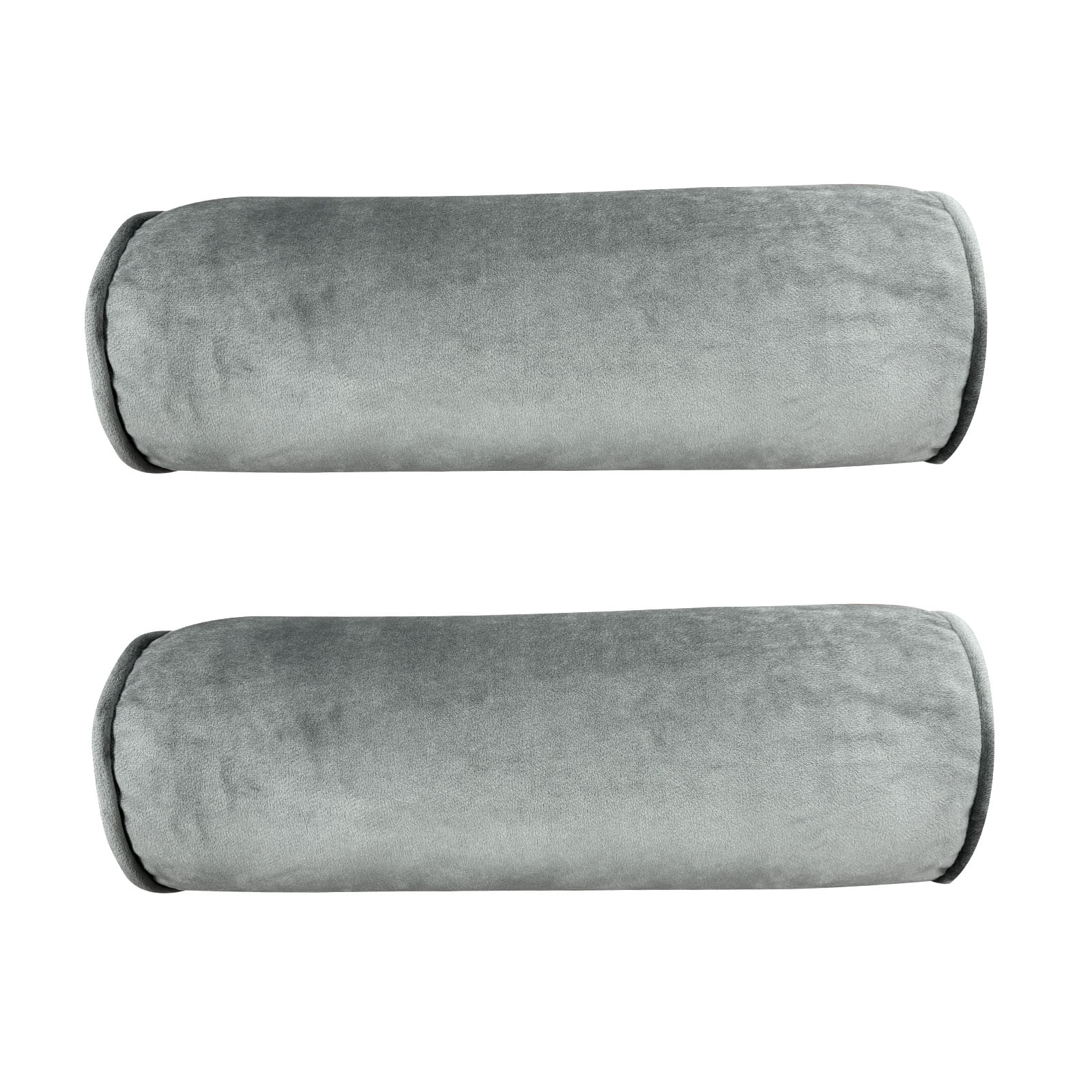 Muumblus Velvet Coin Lumbar Pillow Set of 2, Gray - Walmart.com