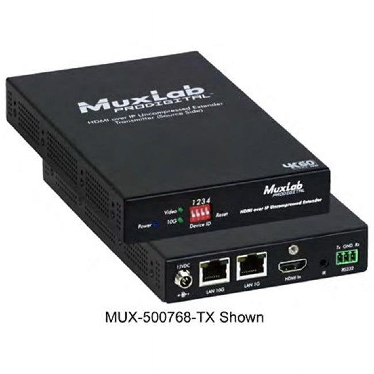 MuxLab MUX-500768-RX HDMI Over IP Uncompressed Receiver - 4K & 60 ...