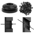 Muzata 100Pack Level Stairs Angle Protector Sleeves Cable Railing Kits ...