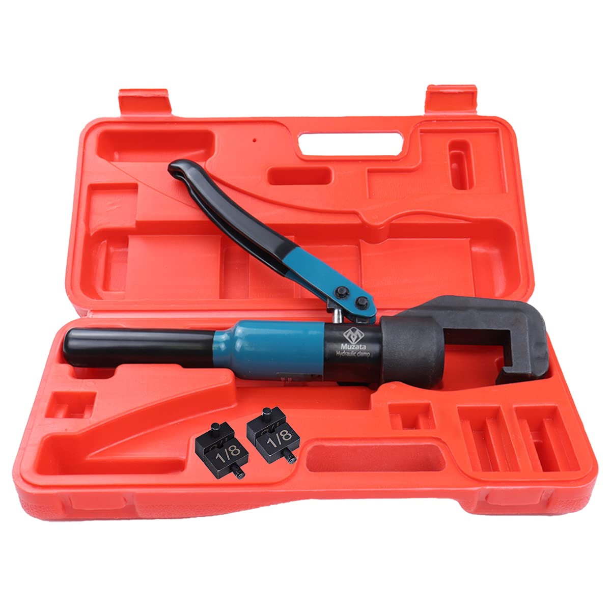 Muzata 45 KN Upgraded Custom Cable Railing Hydraulic Crimper Hand Tool ...