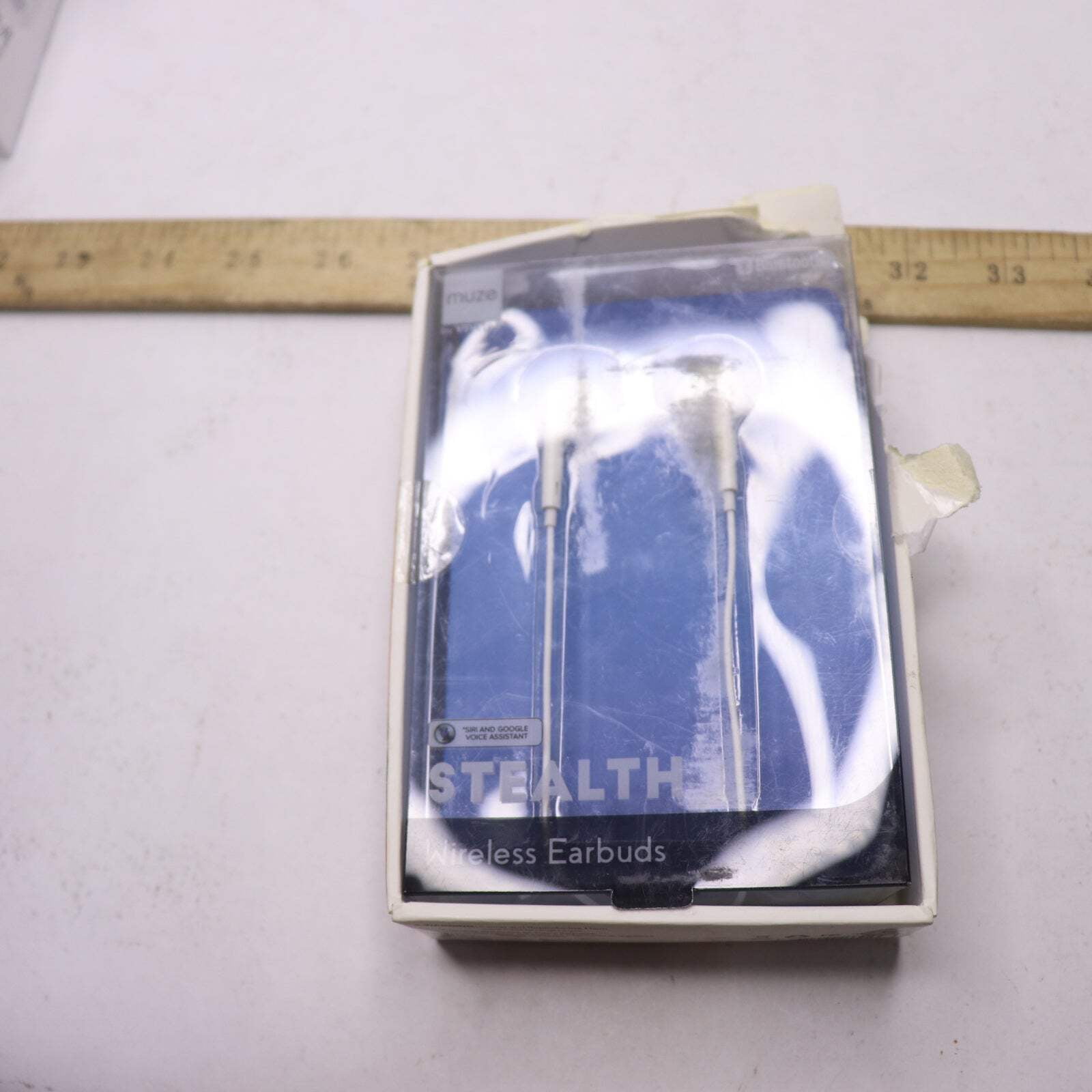 Muze Stealth Bluetooth Earbuds White - Walmart.com