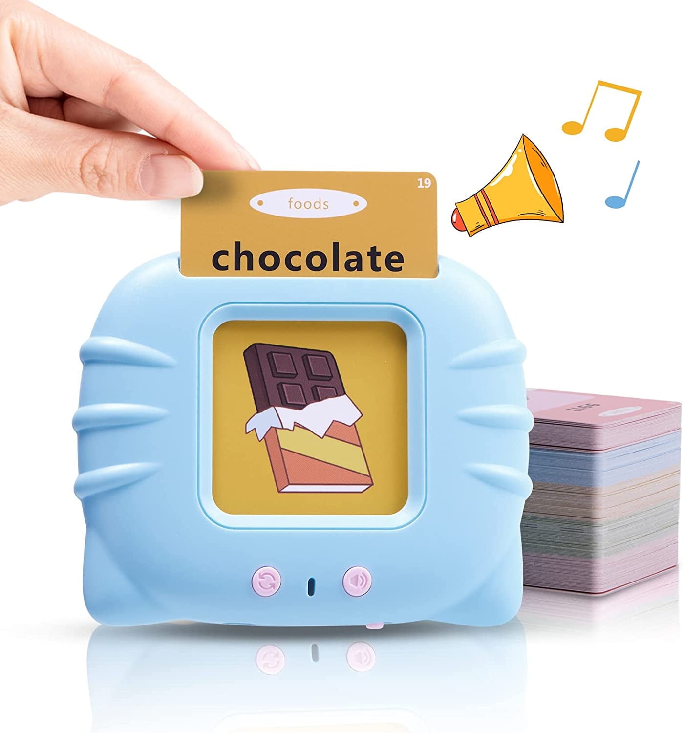 Muzhdatoys Education Device Learning Words Talking Flash Cards Toy ...