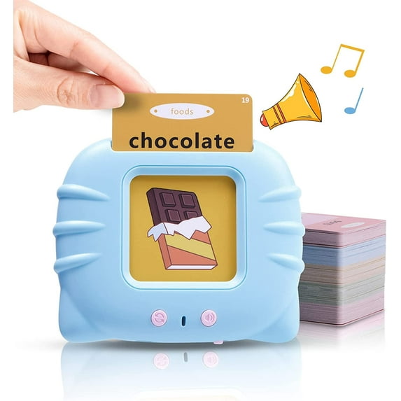 Muzhdatoys Education Device Learning Words Talking Flash Cards Toy ...