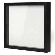 Make Market 5x5 Unfinished Wooden Shadow Box Picture Frame - 24 Pack ...