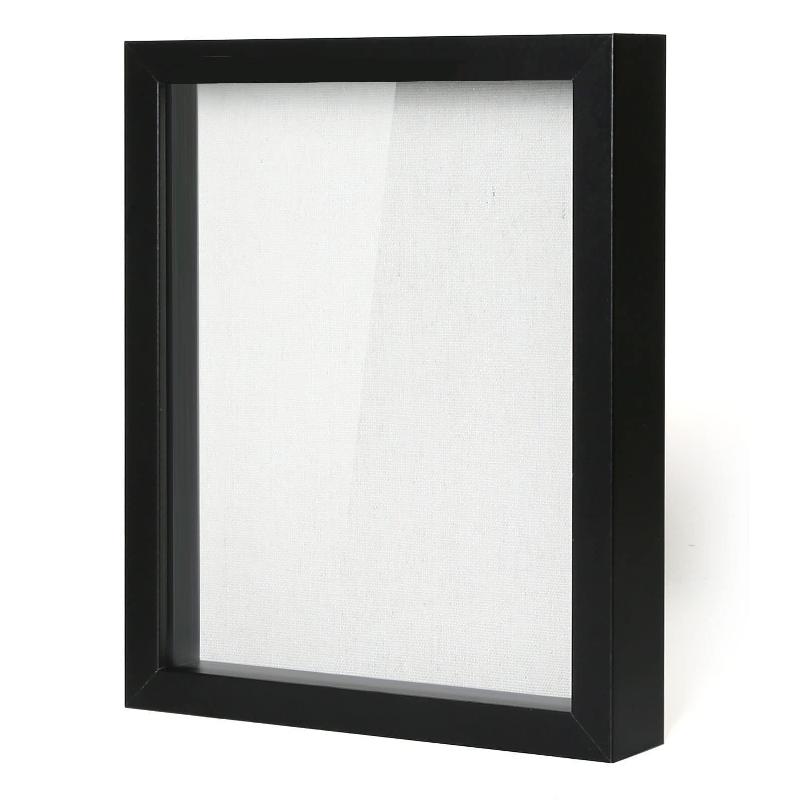 Muzilife 8x10 inch Black Shadow Box Picture Frame - Wall Mount, Deep ...