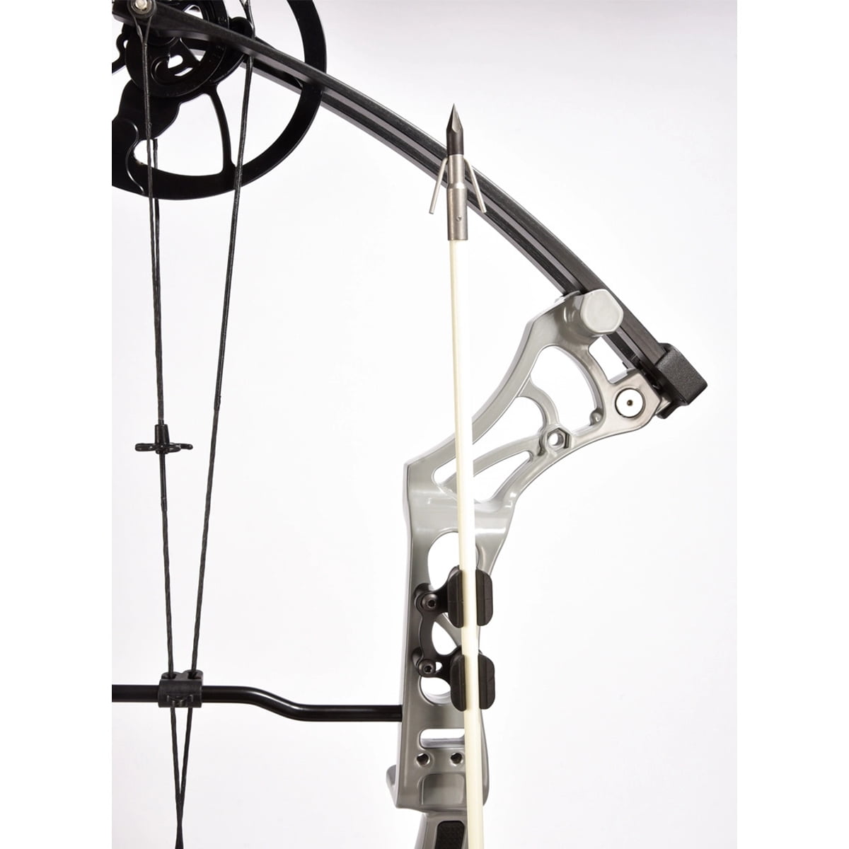 Muzzy Bowfishing Single Arrow Black and Grey Quiver with Rubber ...