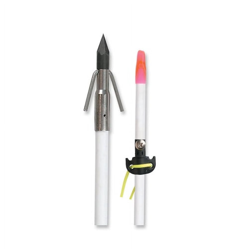 Muzzy Clssc Bowfish Fish Arrow w/CarpPt/Nock/SS 1020-CSS - Walmart.com