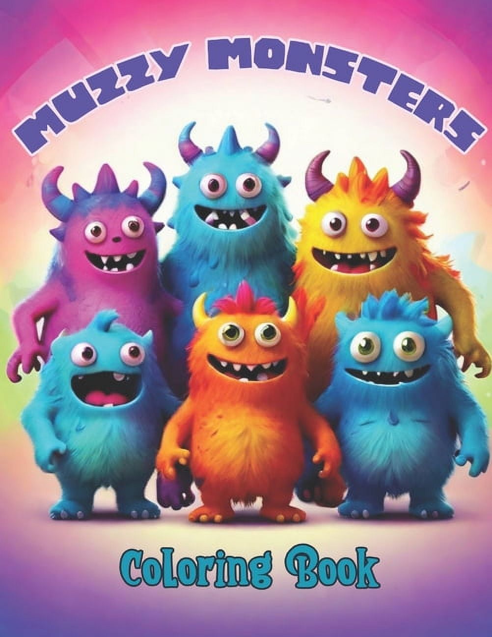 Muzzy Monsters Coloring Book Monster Coloring Book for Kids: For Kids ...