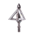 Muzzy Trocar XB 3-Blade Crossbow Broadhead, 100 Grain, 3 Pack, Steel Blades, Model 292-3W ...