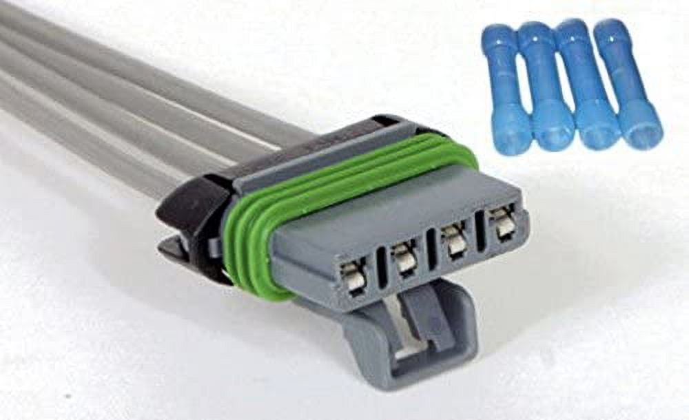 Muzzys PT1231 HVAC Blower Motor Resistor Connector Pigtail Harness FITS ...