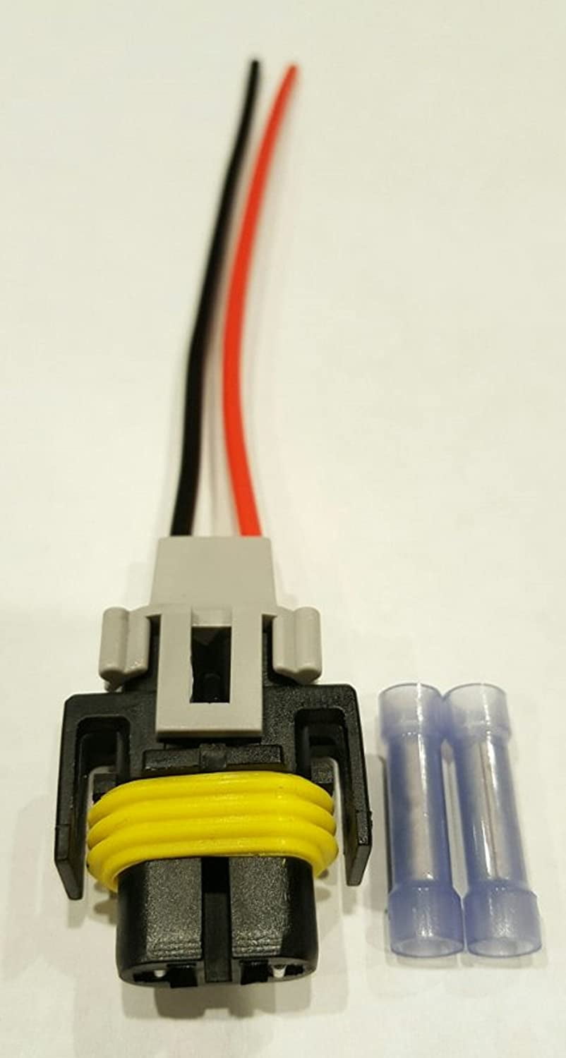 Muzzys PT2298 H11 H8 880 881 Female Adapter Wiring Harness Sockets Wire ...