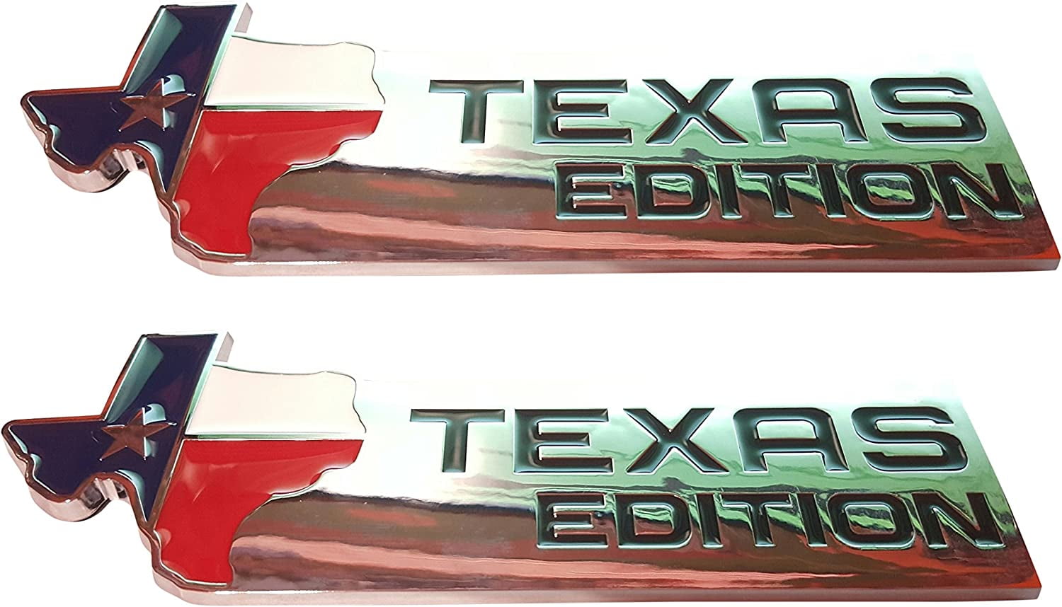 Muzzys (SET OF 2) XL TEXAS EDITION Emblems Badges FITS F150 F250 F350 ...