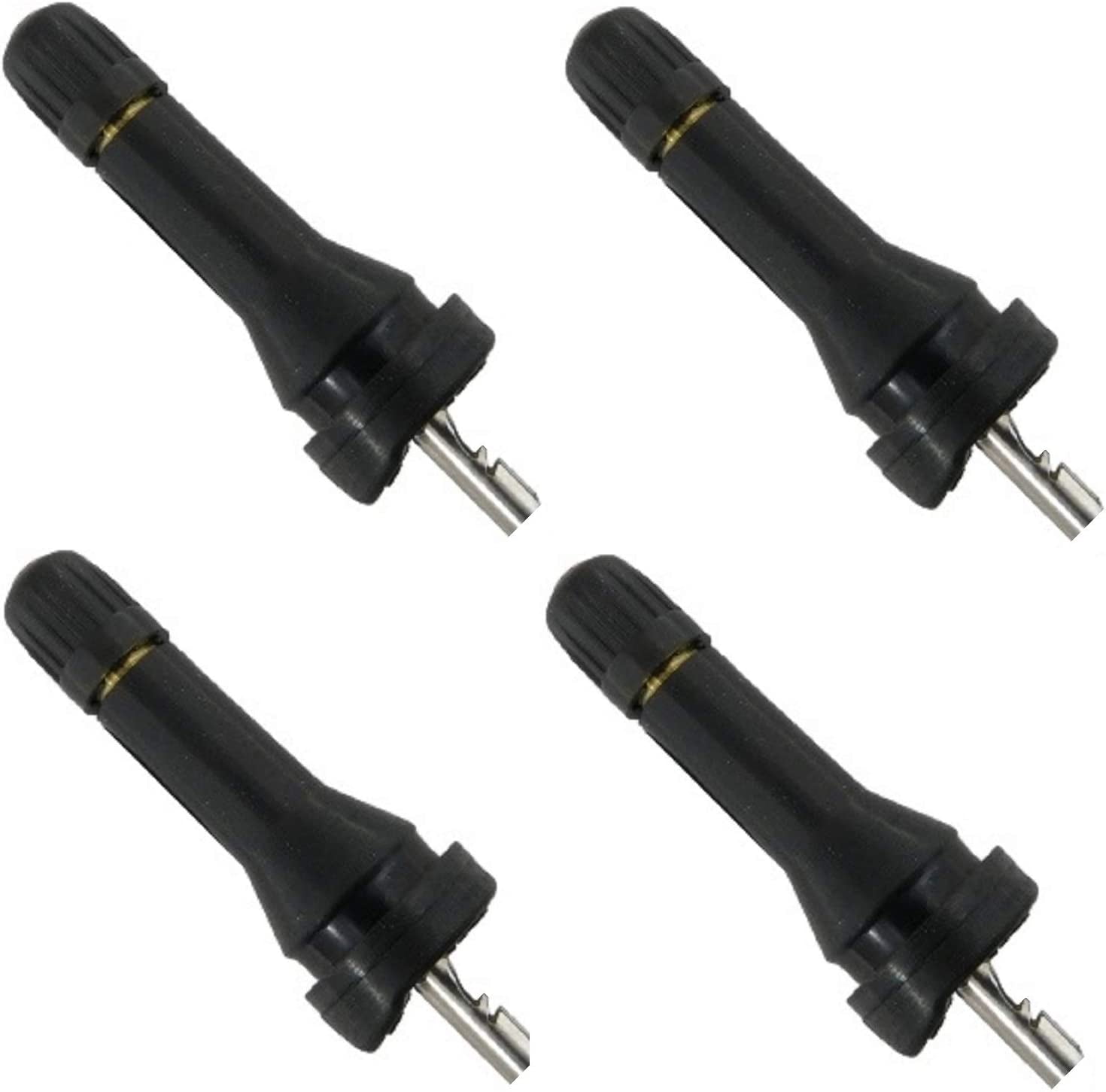 Muzzys (Set of Four) VS-90 VS90 Rubber Replacement Tire Valve Stem TPMS ...