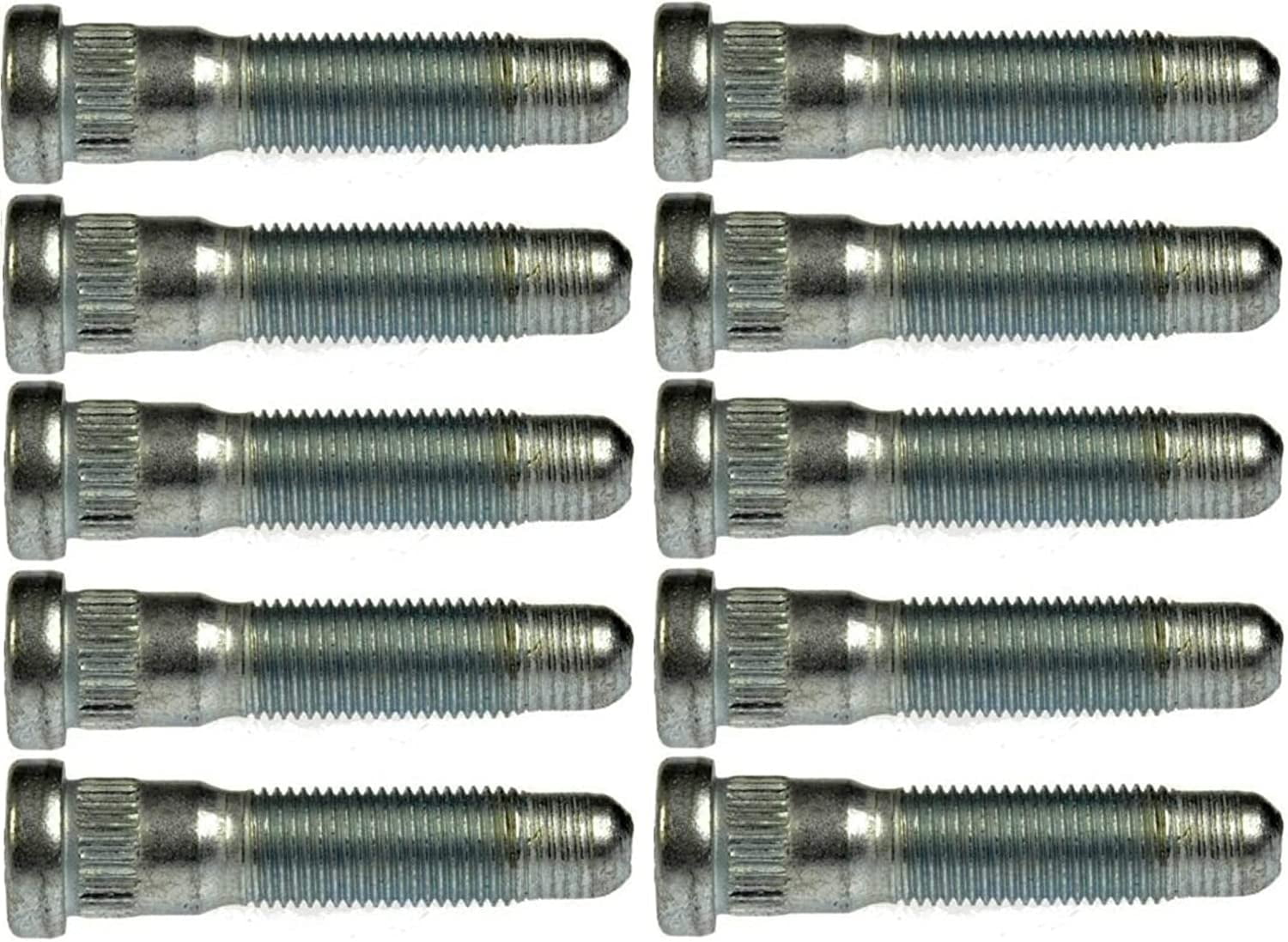 Muzzys (Set of Ten Studs) 1/3" Longer Than Stock Wheel Stud Lug Bolt ...