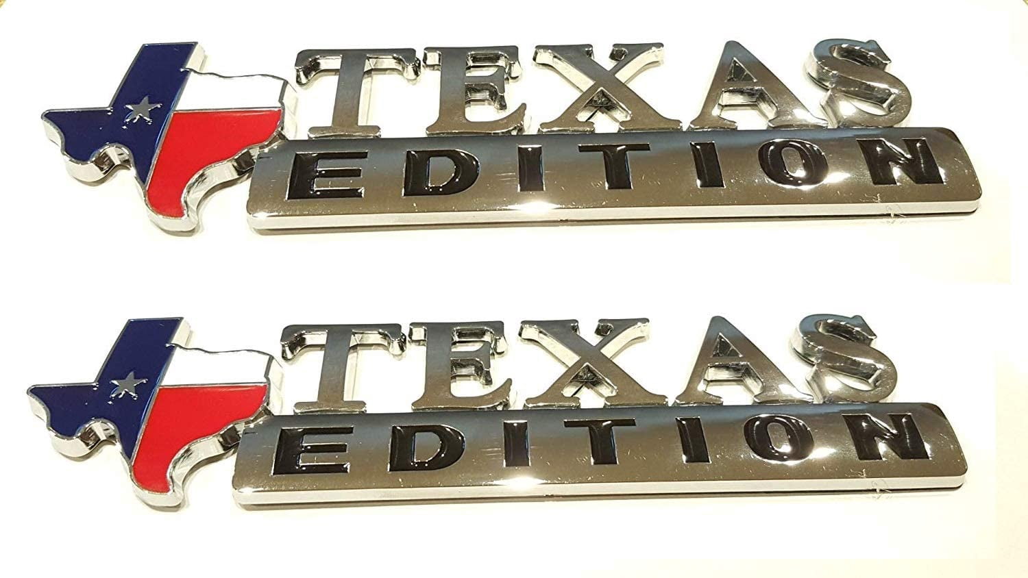 Muzzys (Set of Two) Texas Flag Edition Emblems Fender Tailgate Door ...
