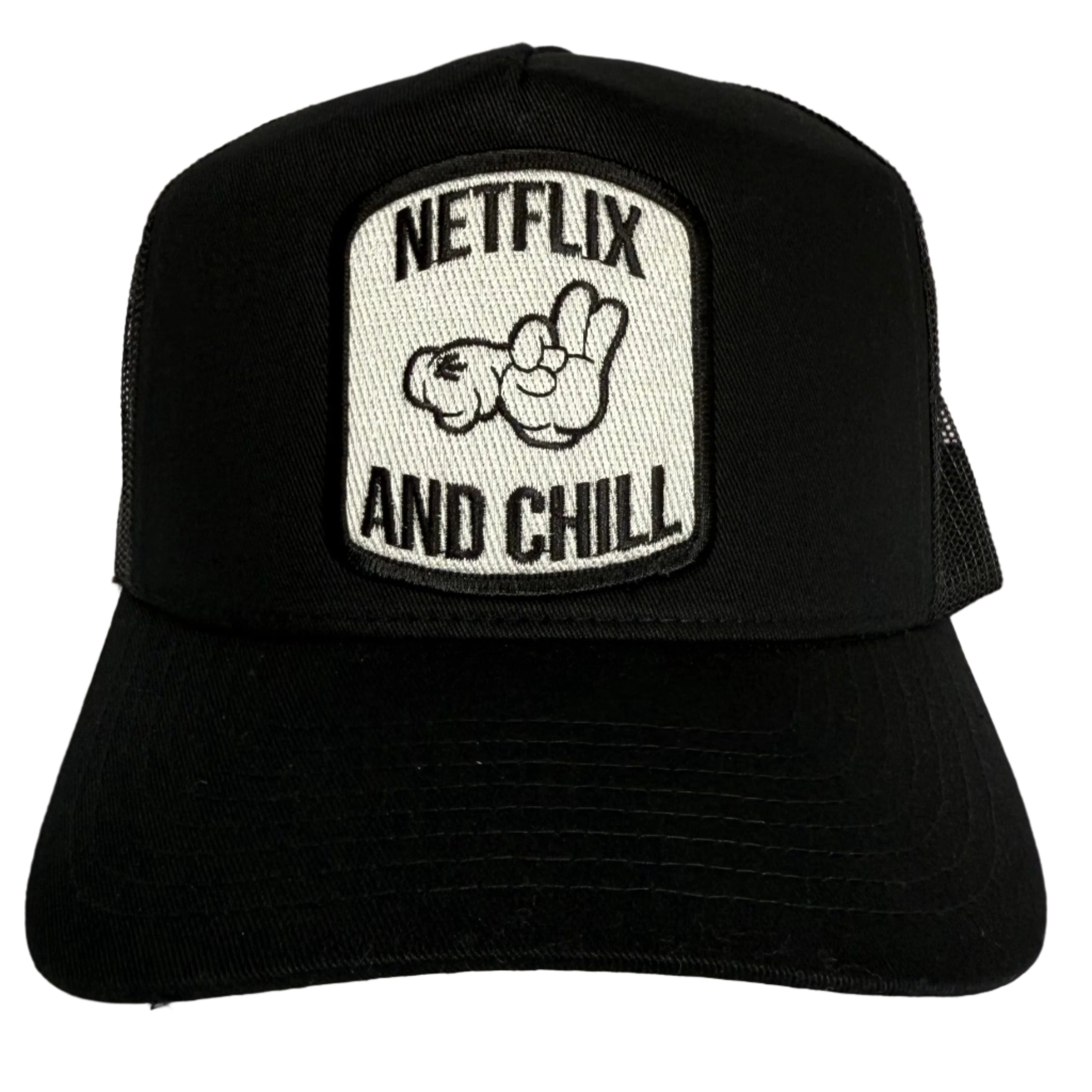 Mv netflix and chill trucker hat - Walmart.com