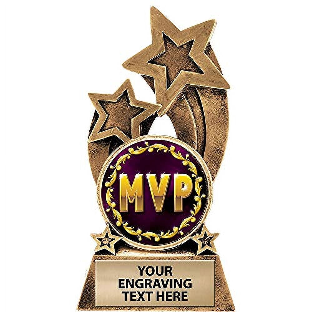 Mvp Trophy, Glory Resin Mvp Trophies With Free Engraving Prime 5.5 ...