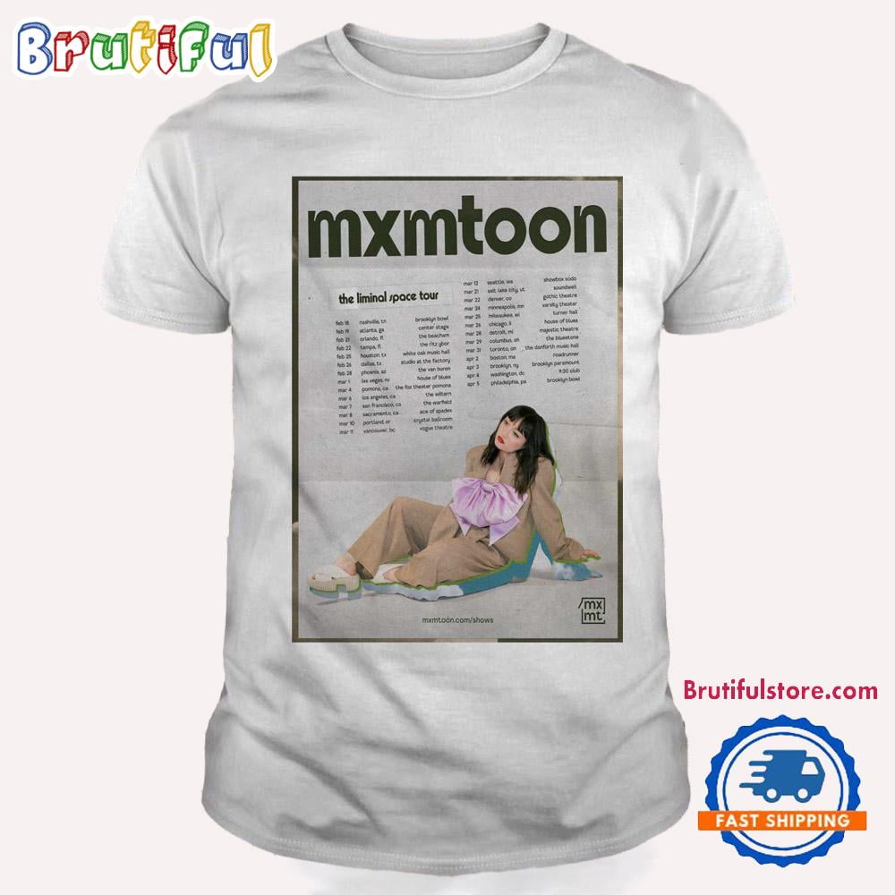 Mxmtoon The Liminal Space Tour 2025 T Shirt - Walmart.com